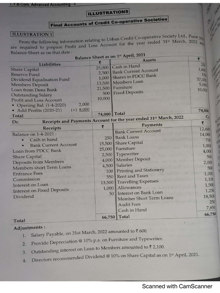 Accounts Assignment | PDF