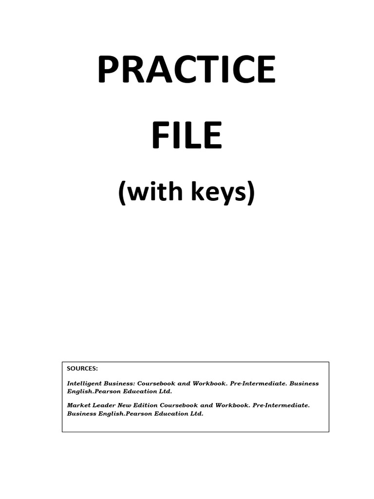 Business English Practice File | PDF | English Language | Textbook