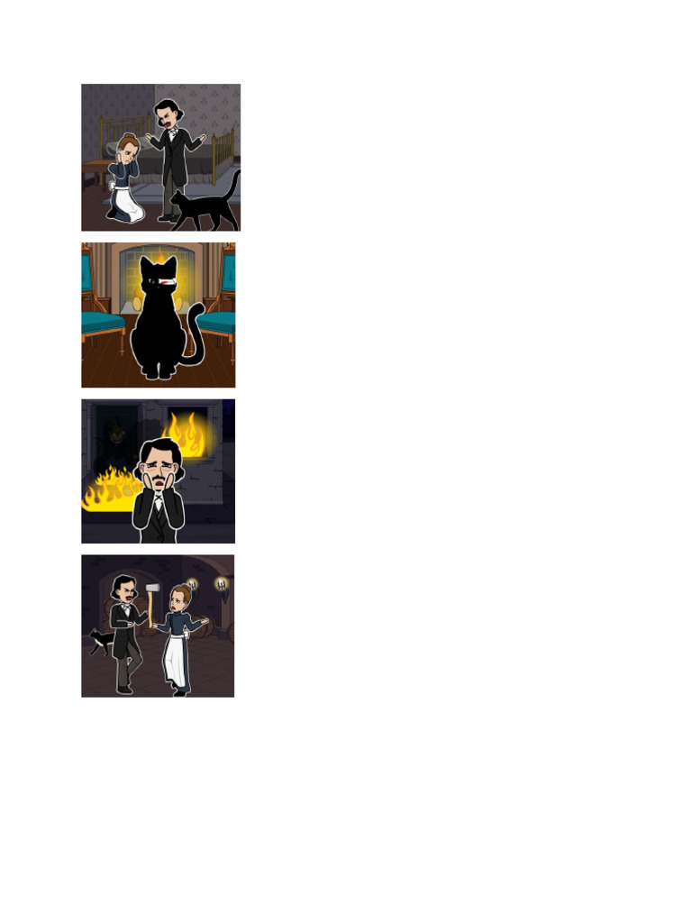 Unit 2, The Black Cat by Edgar Allan Poe Alianny Santos | PDF