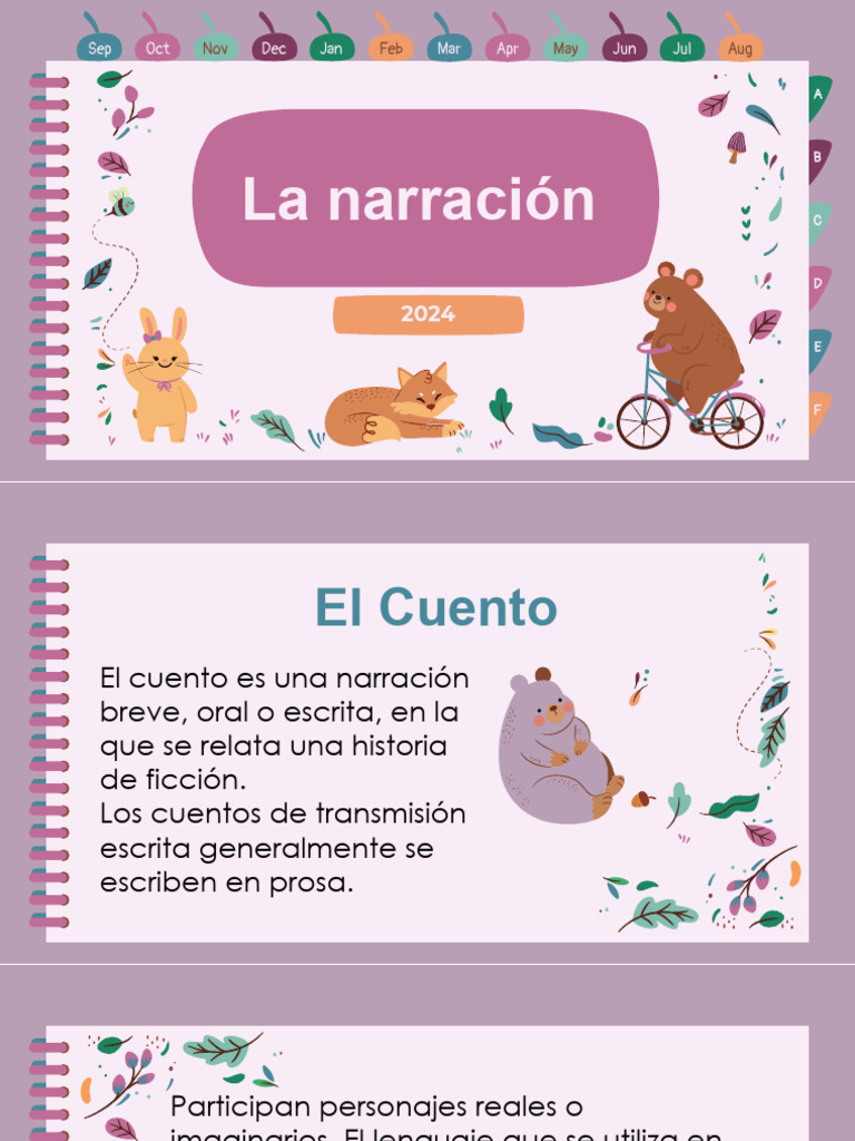La Narración | PDF | Narración | Cuentos