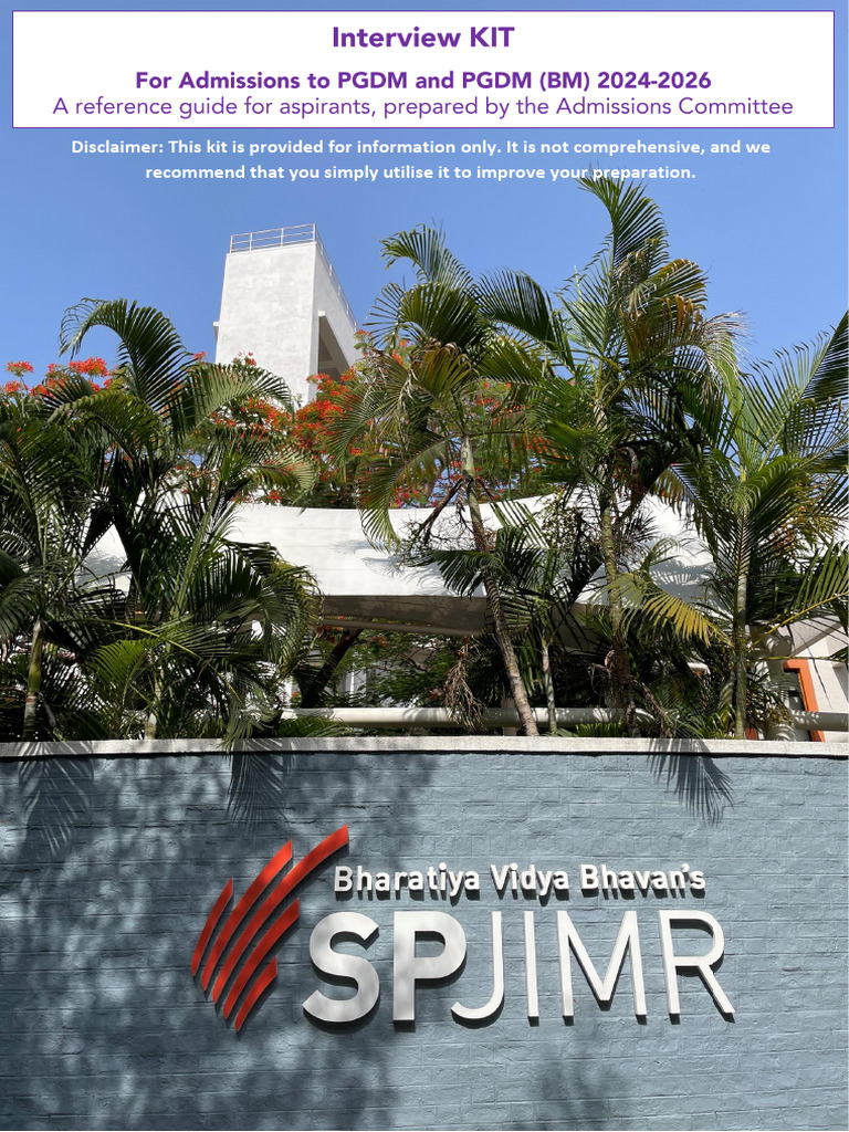 2024 Interview Kit | PDF | Marketing | Lean Manufacturing