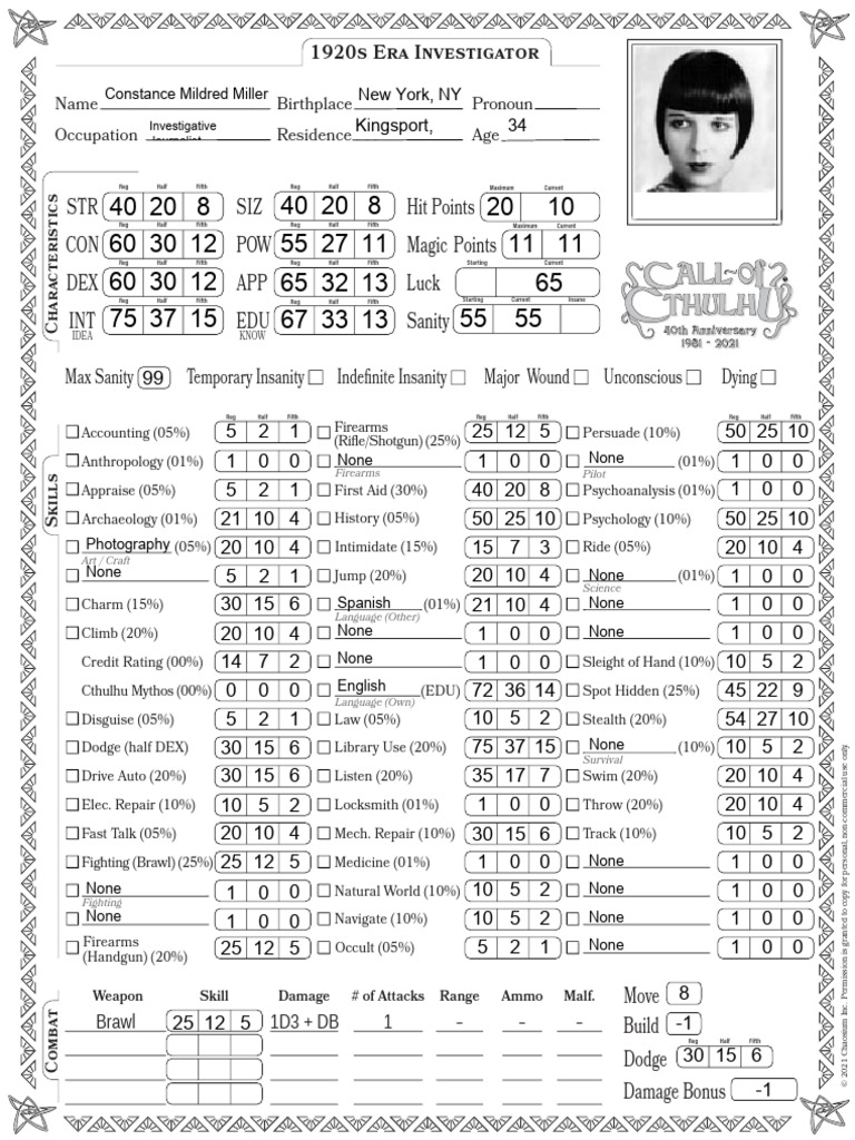 Constance Mildred Miller | PDF