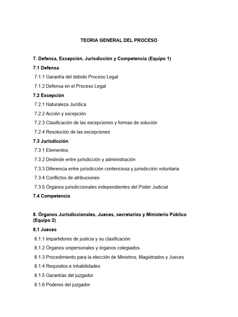 Indice Tematico 2024 | Descargar gratis PDF | Ley procesal | Jurisdicción