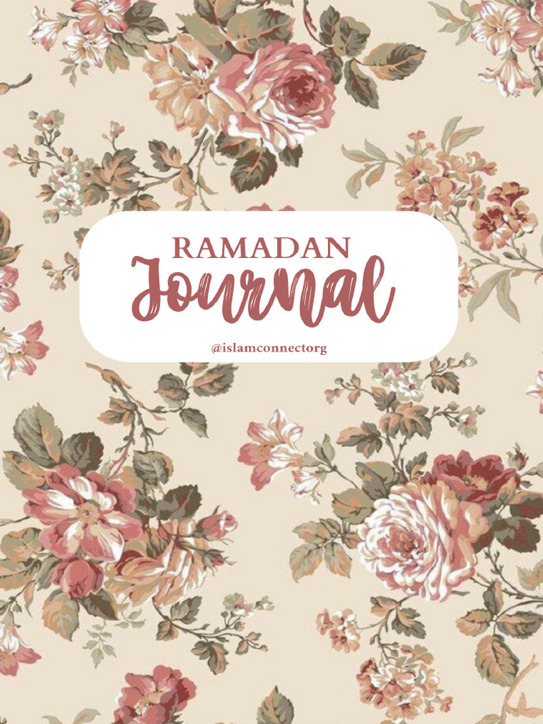 Ramadan Journal-syeda Afreen | PDF