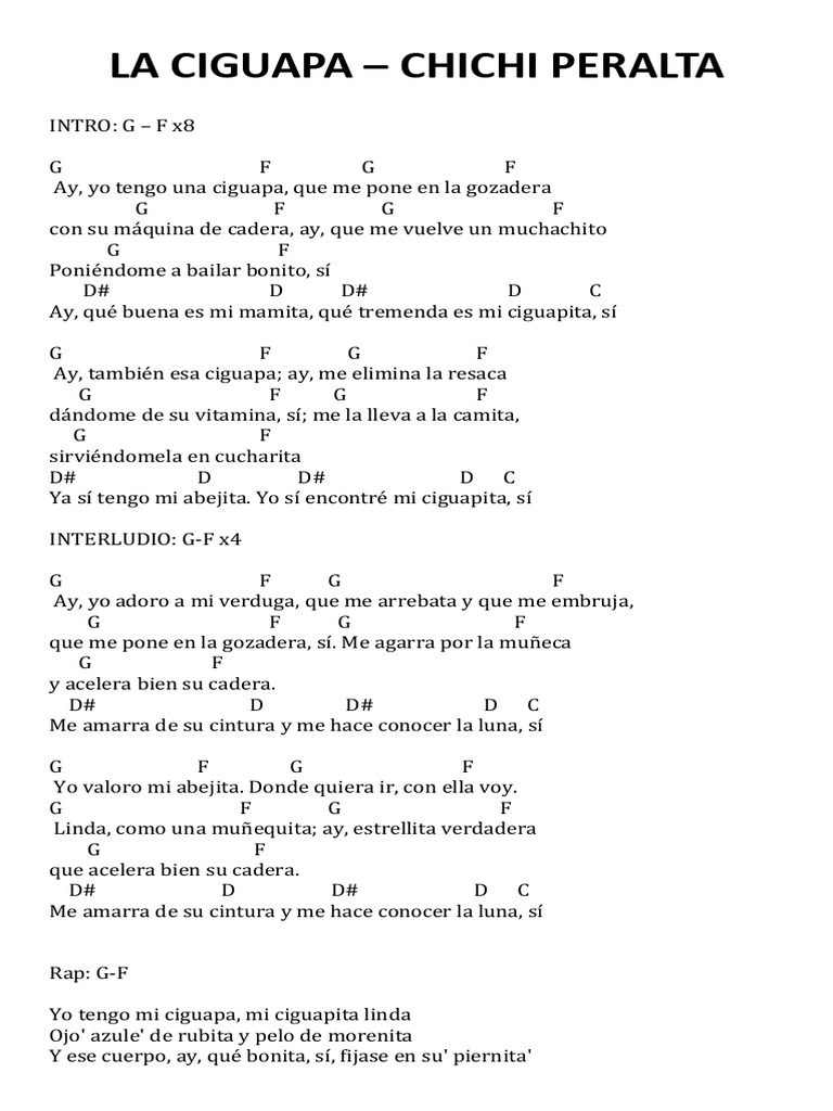 La Ciguapa - Chichi Peralta | PDF