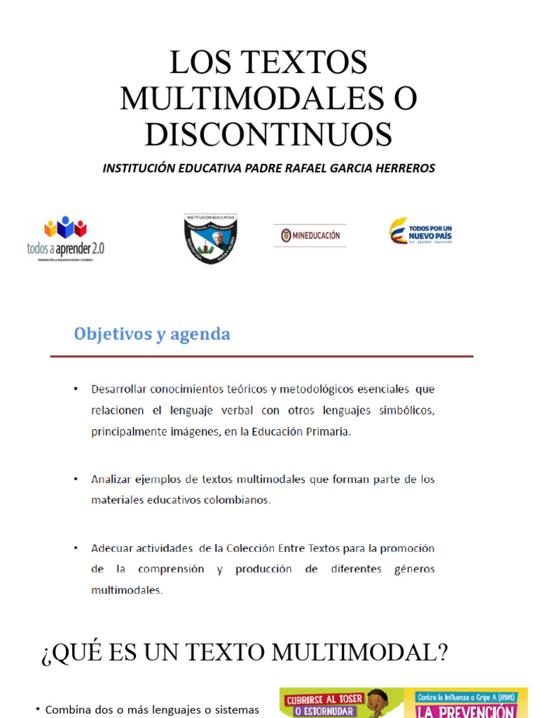 Textos Multimodales | PDF | Comunicación | Semiótica