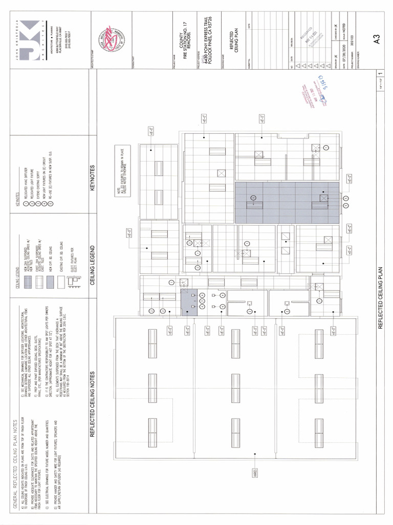 A3 - Reflected Ceiling Plan | PDF
