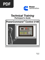 Cummins Pcc3 3 Powercommand Controltechnical Training | PDF | Cummins ...