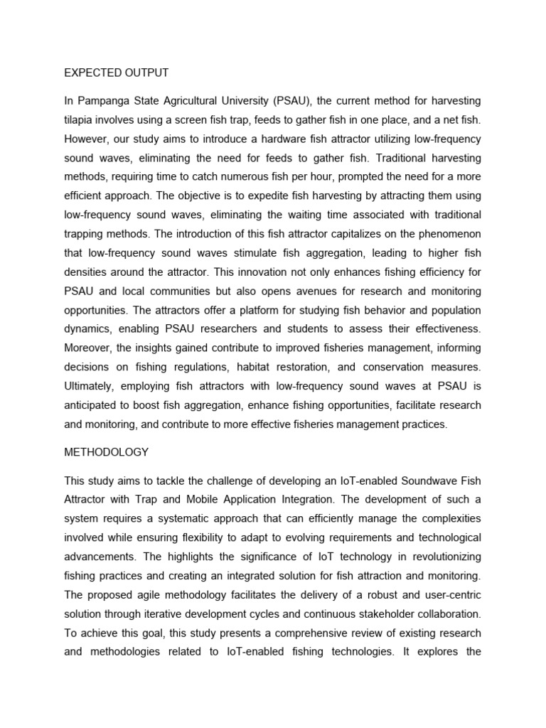 Reaserch Expected-Output-and-Methodolody | PDF | Agile Software ...