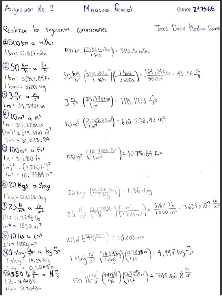 Asig. 01 Conversiones | PDF