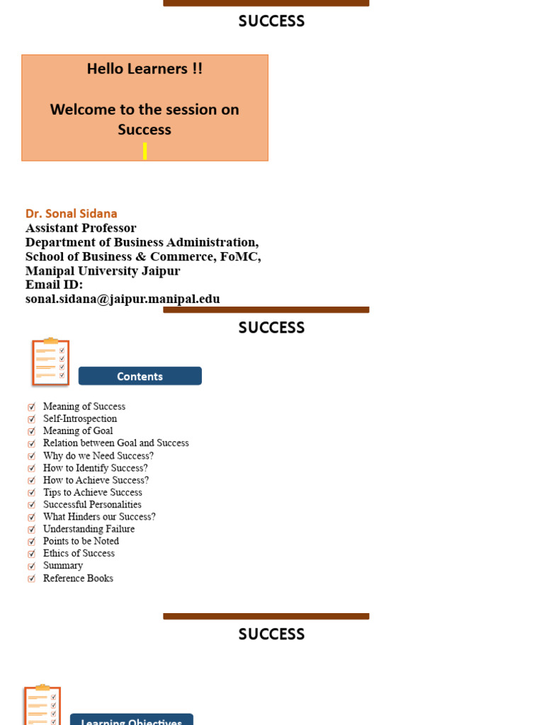 #3 Success | PDF