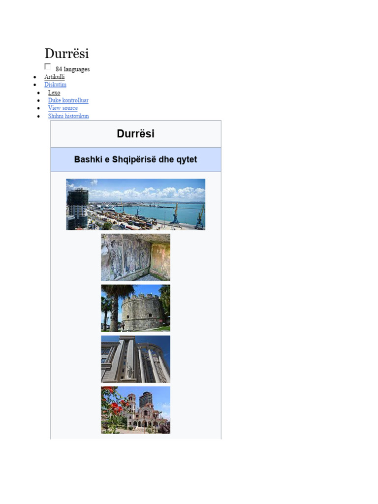 Durrësi | PDF