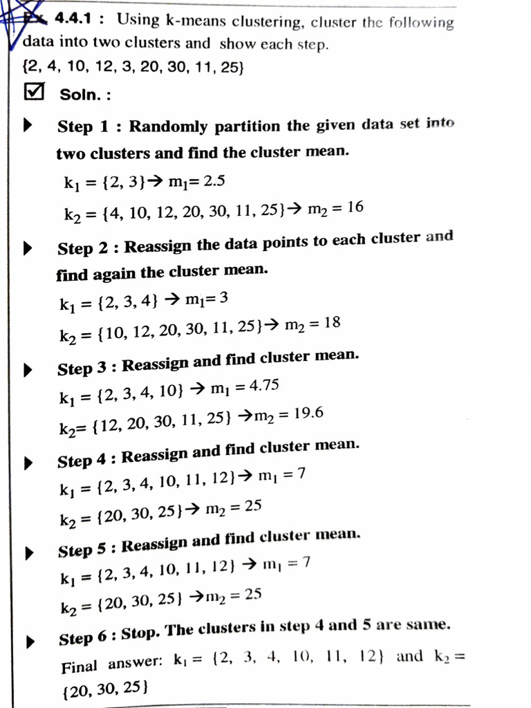 Kmeans Pdf Cluster Analysis Computer Programming
