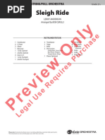 Anderson - Sleigh Ride | PDF
