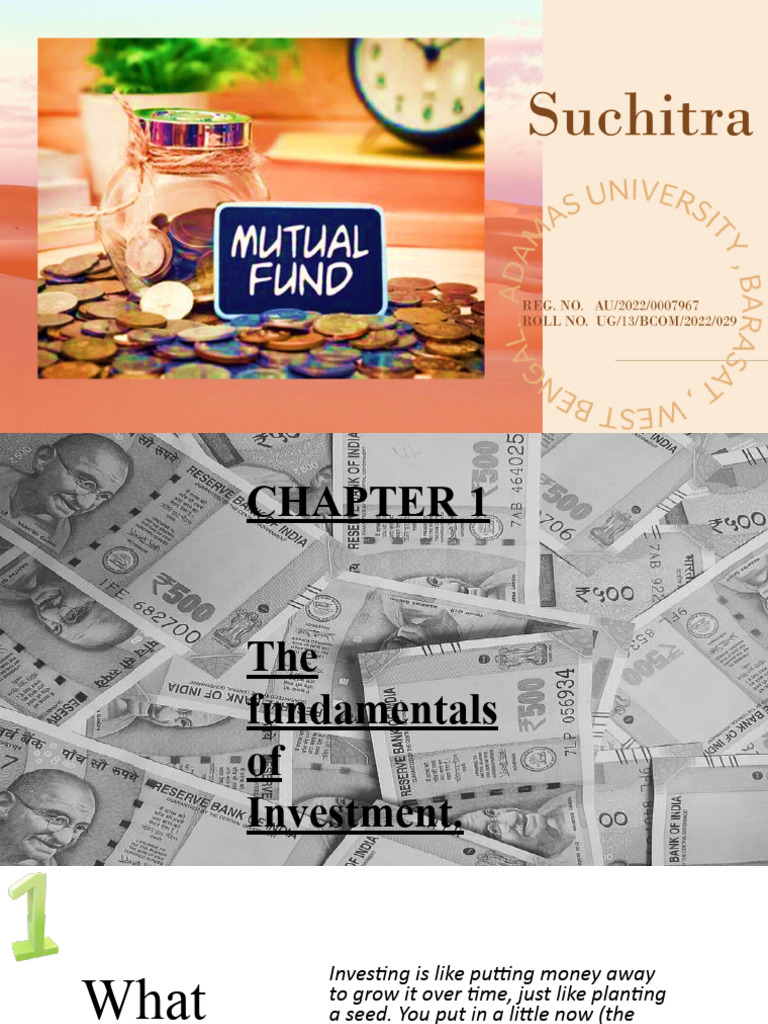 Suchitra New | PDF | Investment Fund | Investing