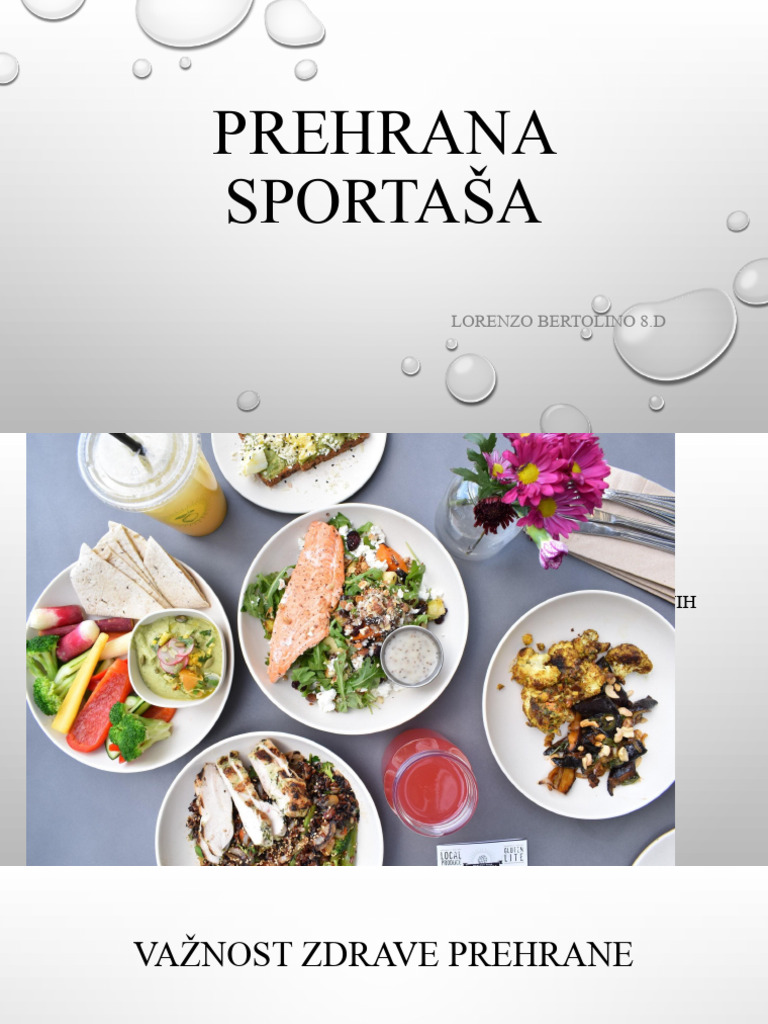 Prehrana Sportaša | PDF
