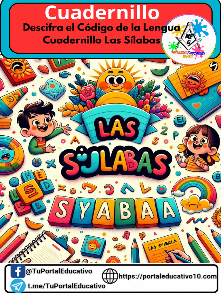 Descifra+El+Código+de+La+Lengua+Cuadernillo+Las+Sílabas ...