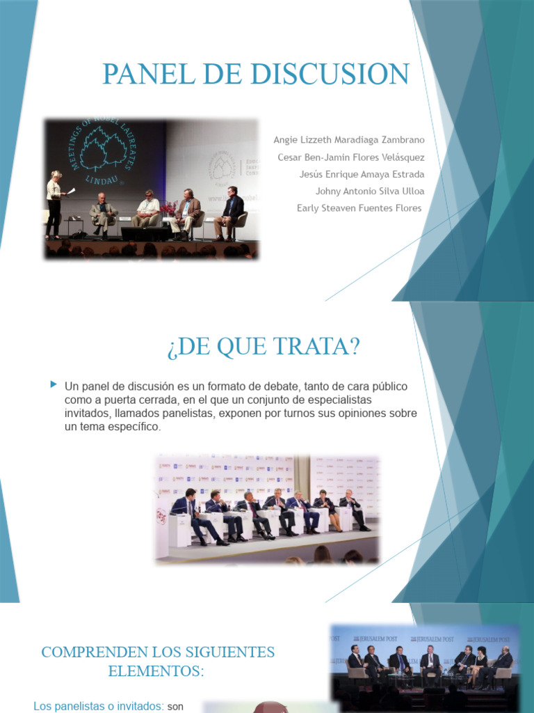 Panel de Discusion | PDF