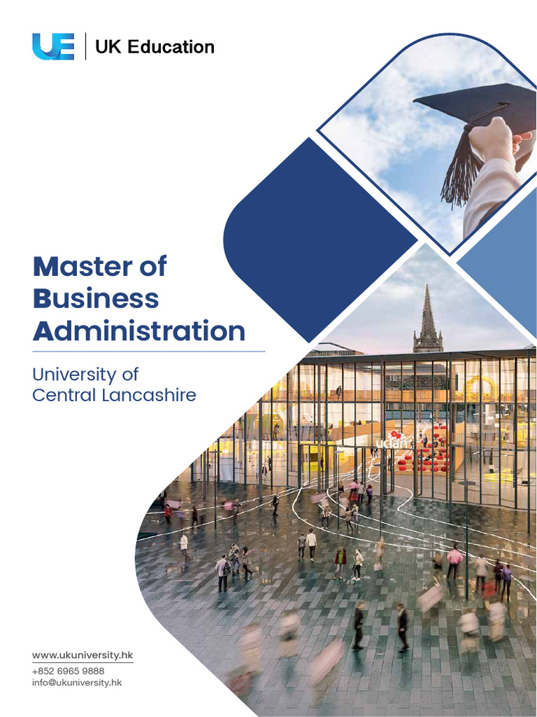 UCLan MBA Top-Up: Online Program Details | PDF | Strategic Management ...
