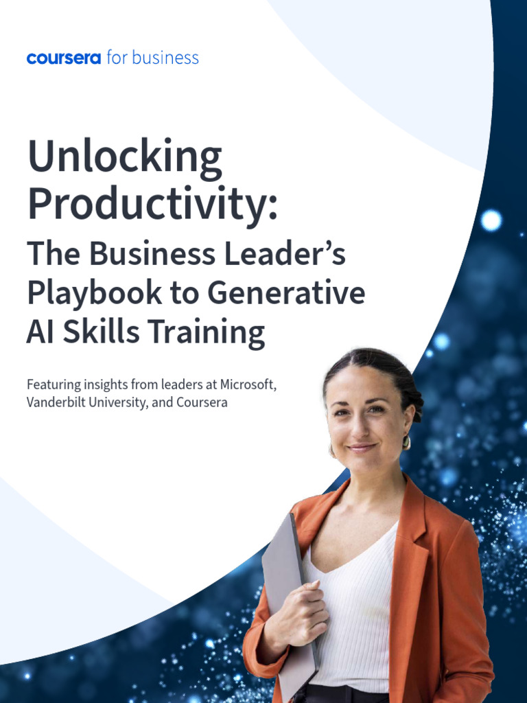 Unlocking-Productivity-The-Business-Leaders-Playbook-to-Generative-AI-Skills-Training | PDF ...