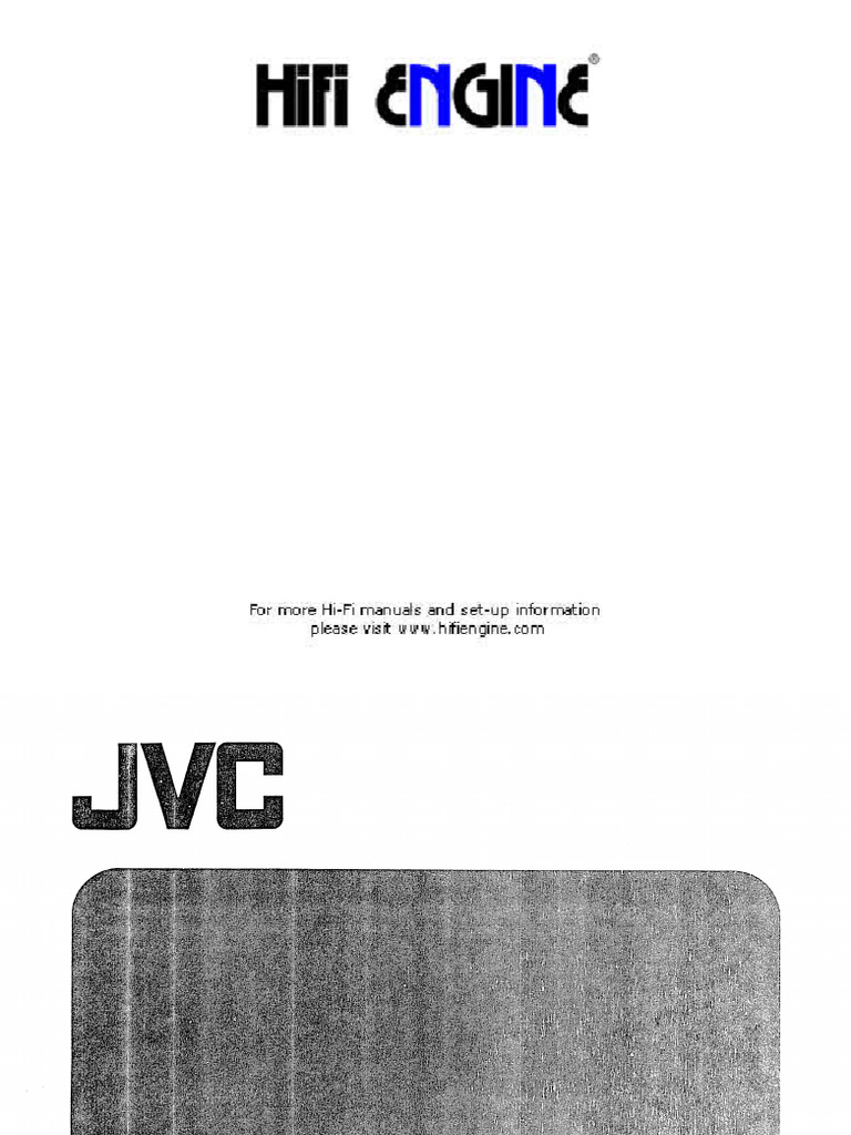 Hfe JVC Rc-m90 Service | PDF