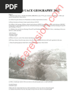 Matigo Mocks Uace Geo p3 2025 | PDF | Uganda