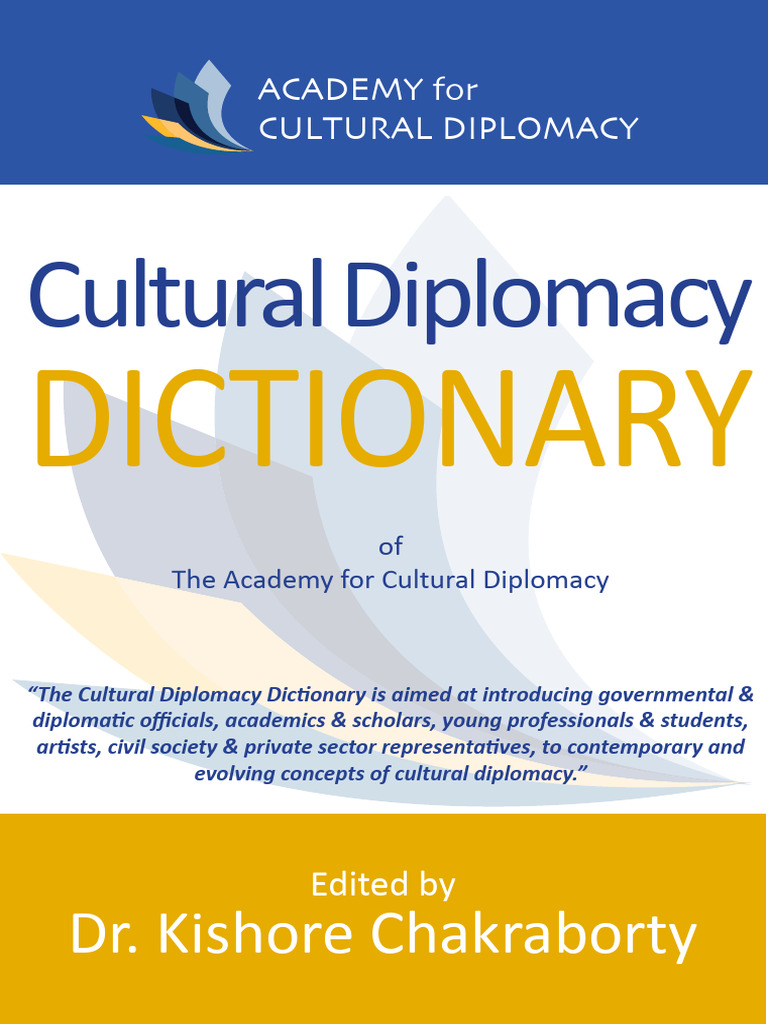 Cultural Diplomacy Dictionary-1 | PDF | Alternative Dispute Resolution ...
