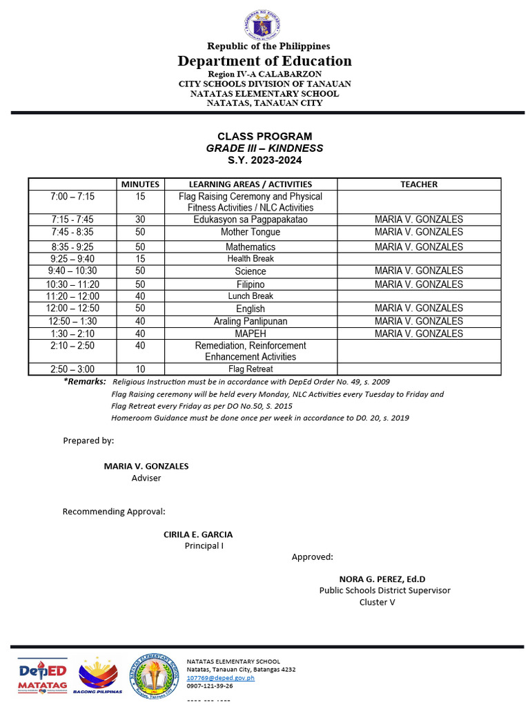 7 10 CLASS PROGRAM-23-24-final | PDF
