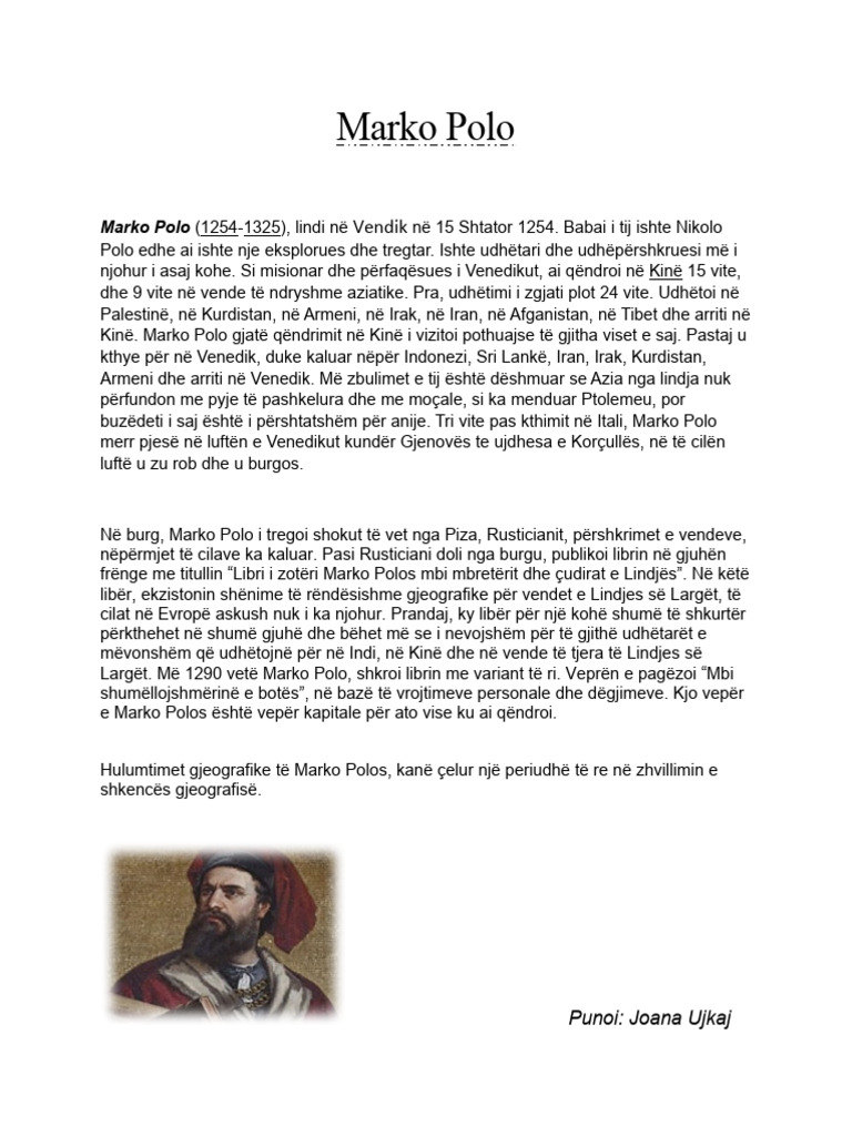Marko Polo | PDF