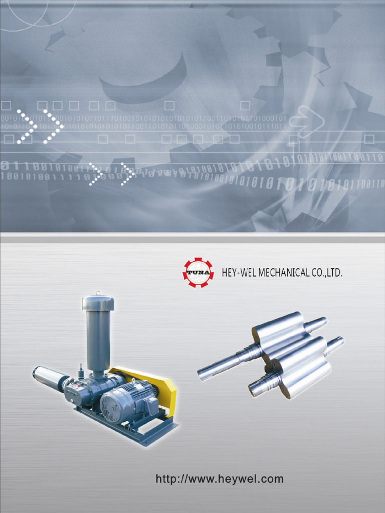Roots Blower Catalog | PDF