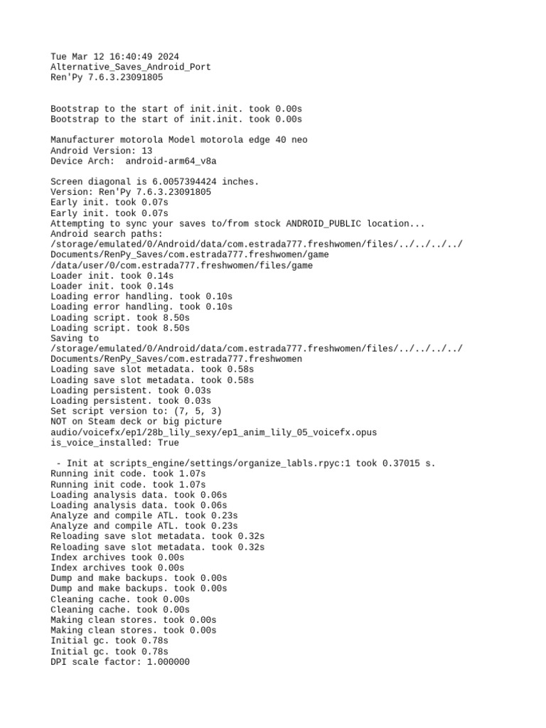 Log | PDF | Operating System Families | Computer Science