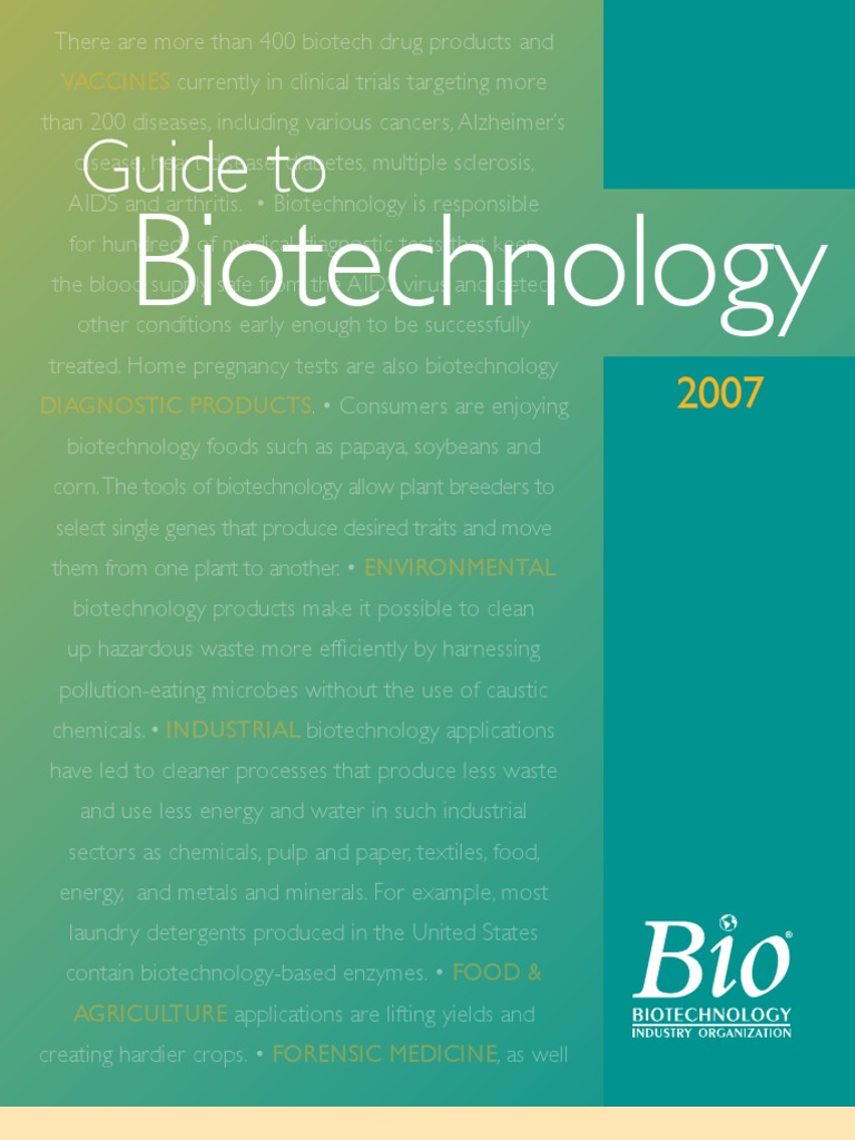 BIO Report On USbiotech | PDF | Biotechnology | Dna