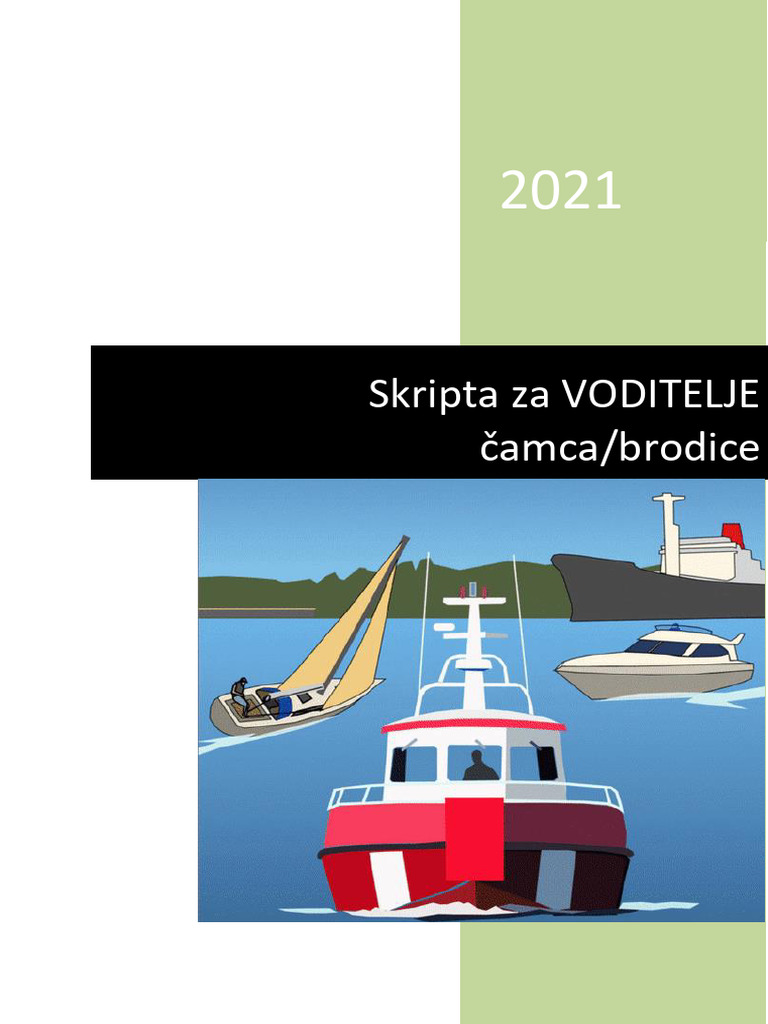 Skripta Voditelj Brodice | PDF