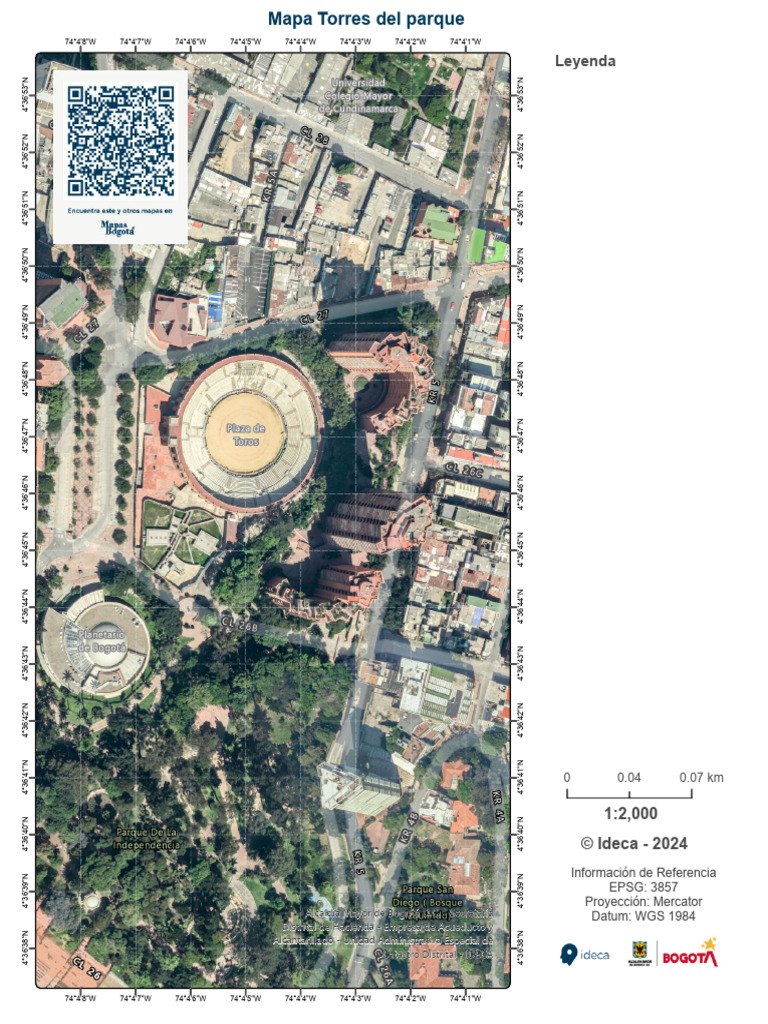 Mapa Torres del Parque Bogotá D.C. | PDF