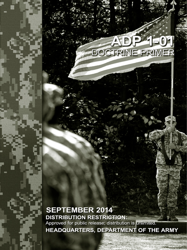 ADP 1-01 - Doctrine Primer (Sep14) | PDF | Knowledge | Military Tactics