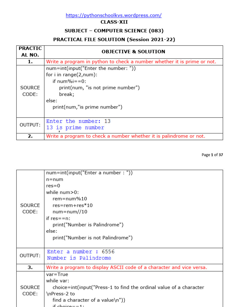 Solution Of Practicals Class Xii Comp Sci 083 2021 22 Pdf Queue Abstract Data Type 4357