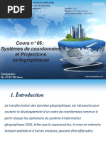 Types de Projections Cartographiques | PDF | Géophysique | Cartographie
