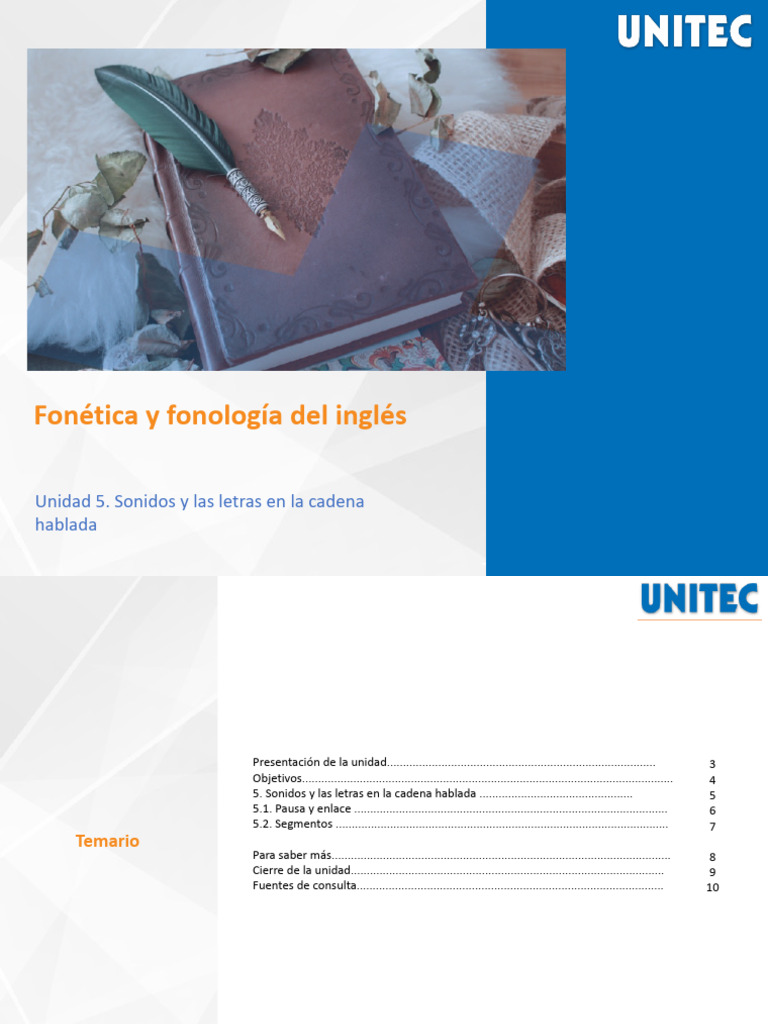 Unidad_5_Sonidos | PDF | Fonética | Voz humana