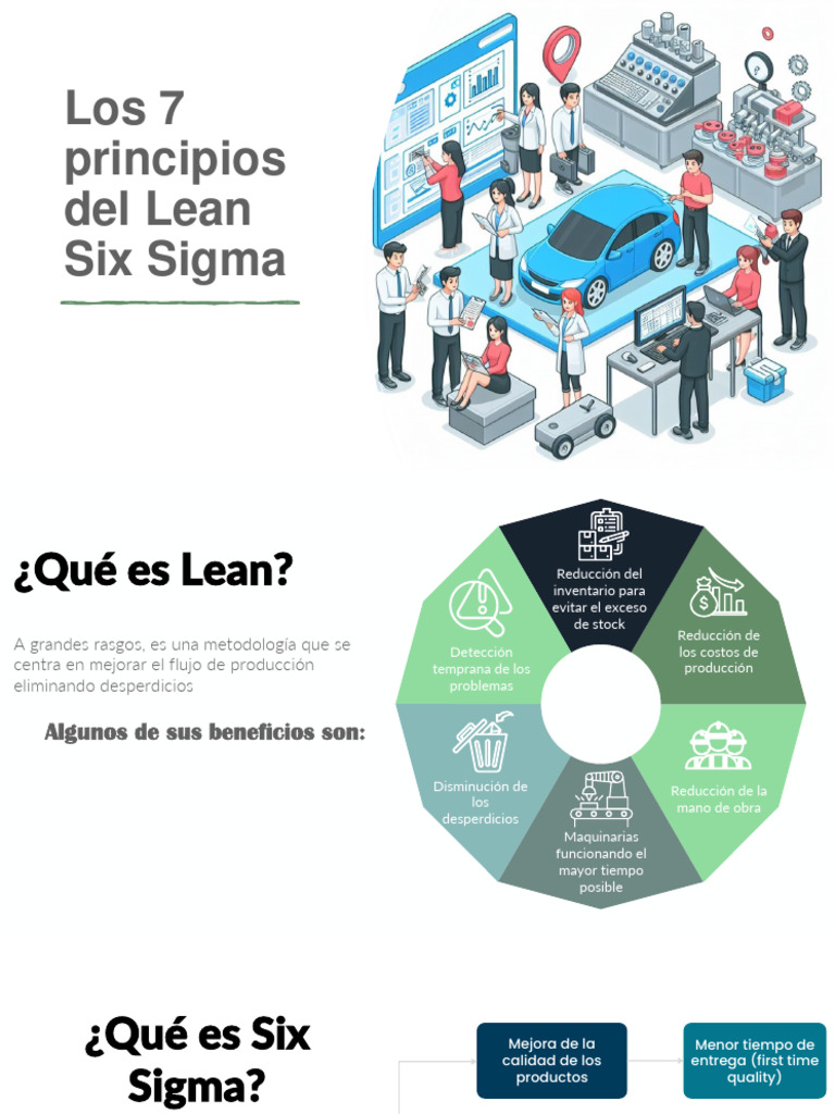 Los_7_principios_del_Lean_Six_Sigma_1708782890 | PDF | Lean ...