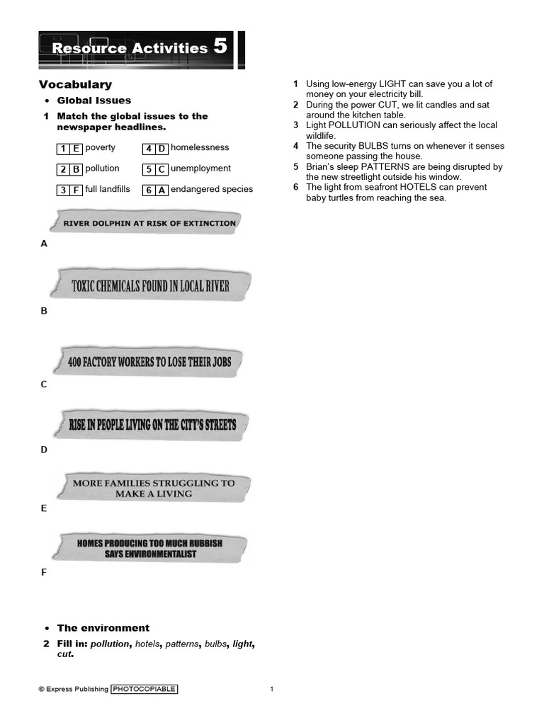 TPC Module 5 | PDF | Pollution | Recycling