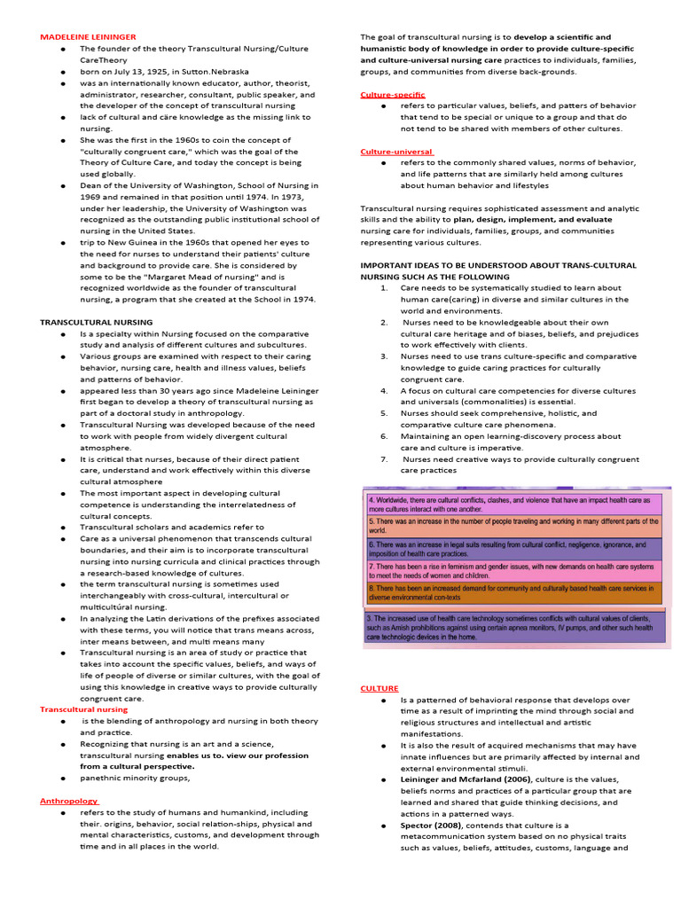 Transcu 2nd Prelim | PDF | Nursing | Behavioural Sciences