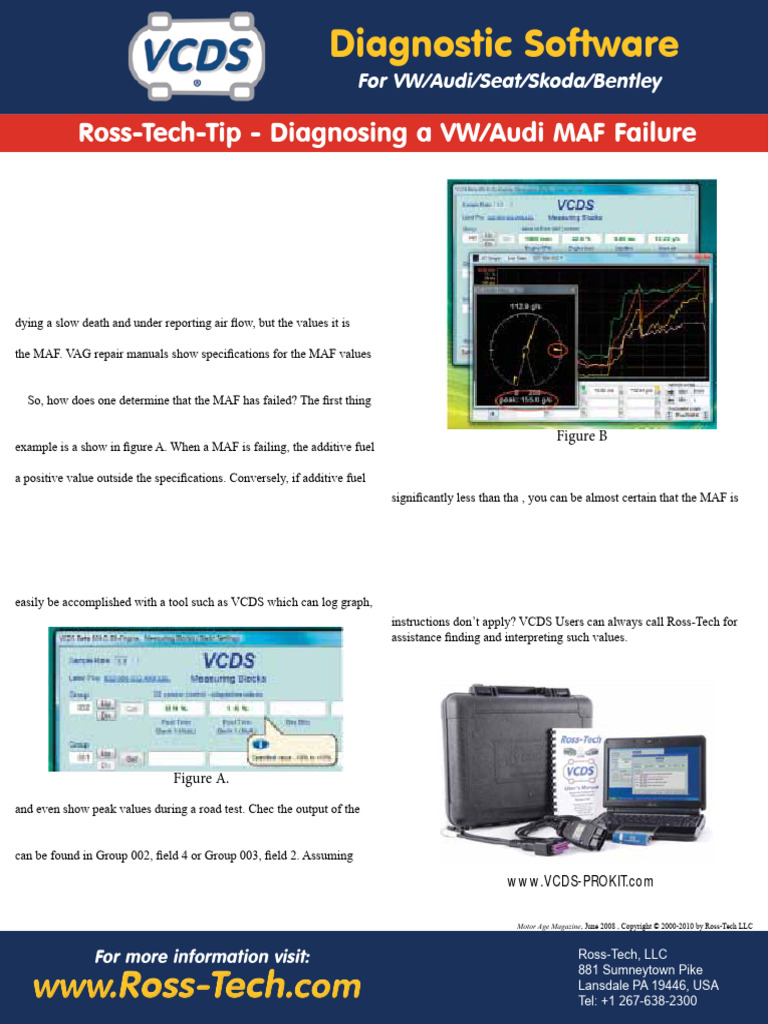 DiagnosingA MAF TechTip | PDF | Rotating Machines | Vehicle Technology