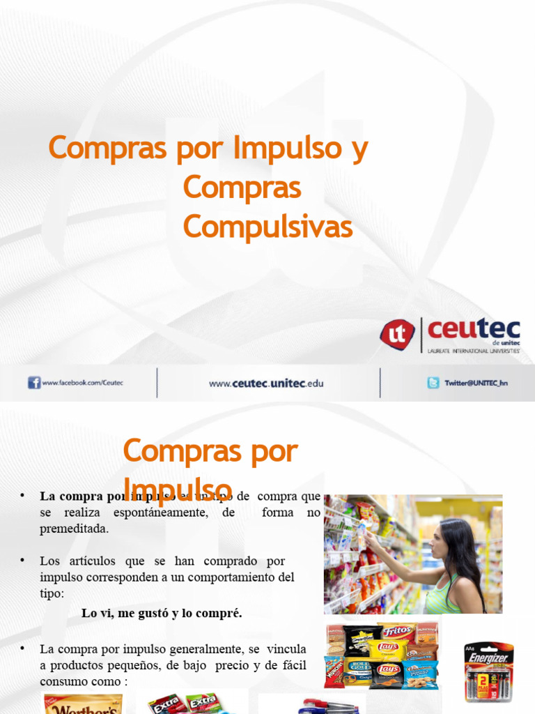Compras por Impulso y Compulsivas | PDF | Comportamiento | Sicología
