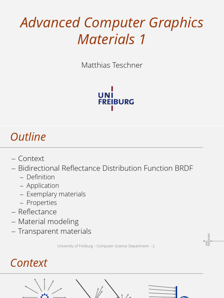 Graphics2 02 Materials | Download Free PDF | Reflectance | Attenuation
