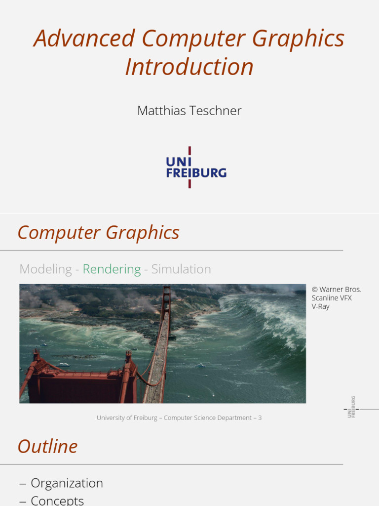Advanced Graphics Course Guide | PDF | Rendering (Computer Graphics ...