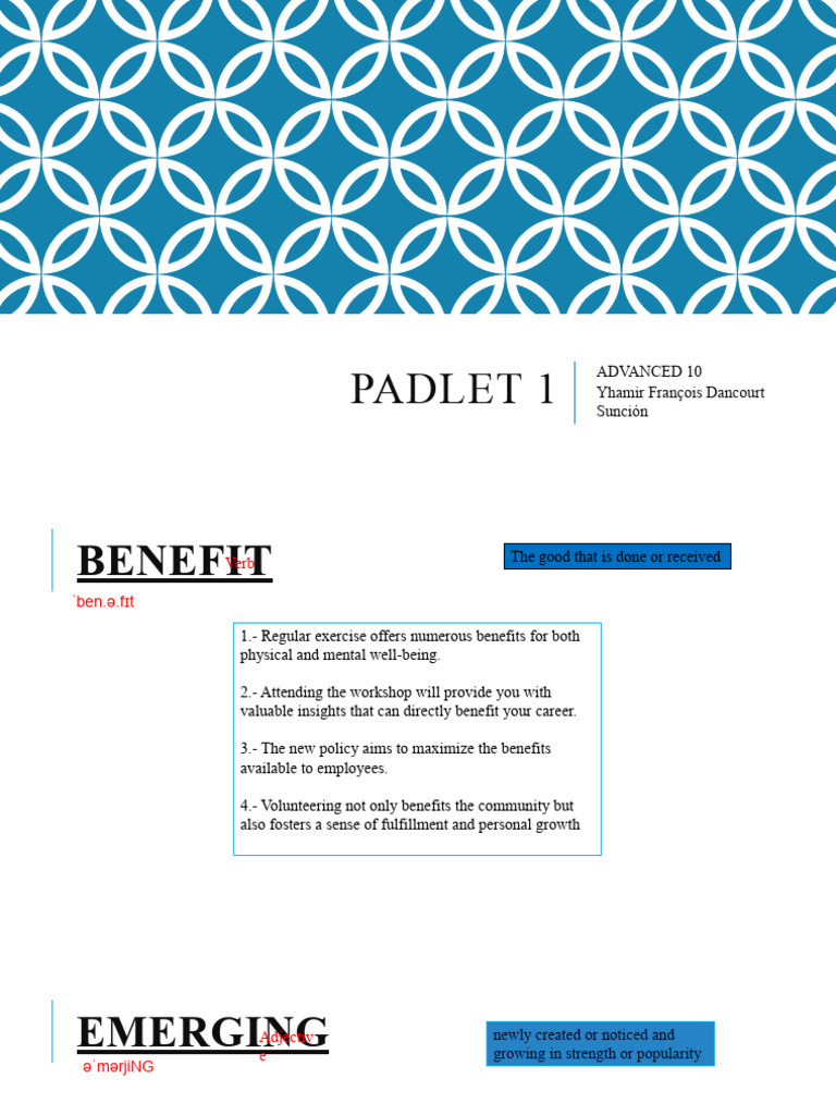 Padlet 1 | PDF | Psychology