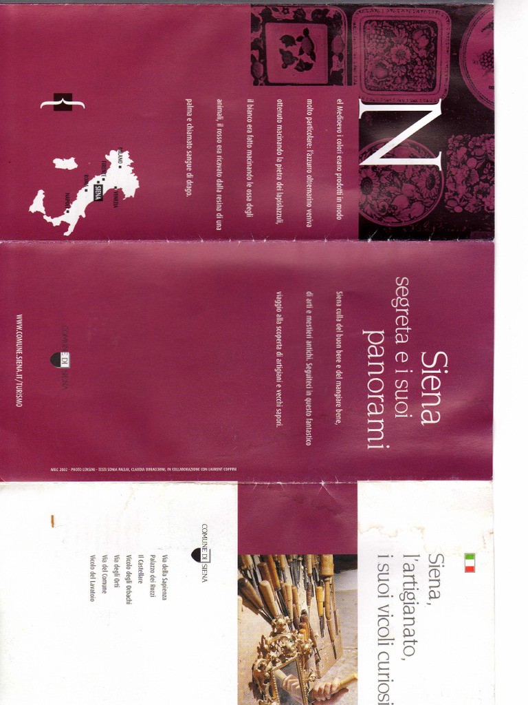 9º-Met y Tec - Depliant Siena | PDF