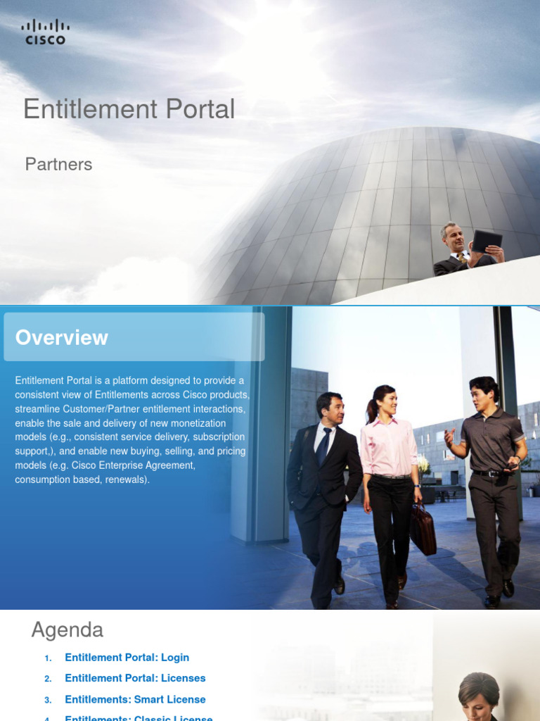 Cisco Entitlement Portal Overview Guide | PDF | Subscription Business ...