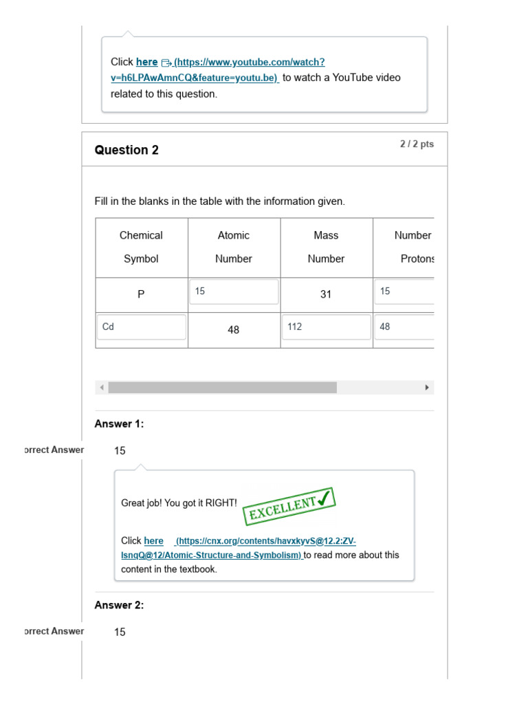 CHM 2045 Homework #1 - Due On Thursday, Jan. 19th, at 11 - 30 PM | PDF | Isotope | Neutron
