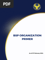BSP Organizational Structure Overview | PDF | Money | Economies